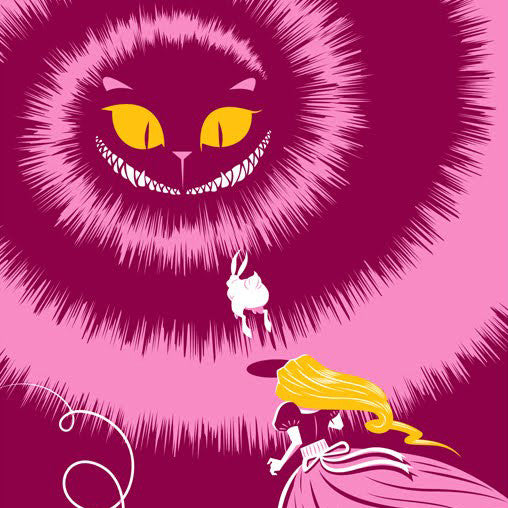 Alice's Adventures in Wonderland by Eric Tan - Pink Edition | Missed Prints